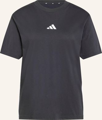 adidas T-Shirt Essentials 3-Streifen schwarz