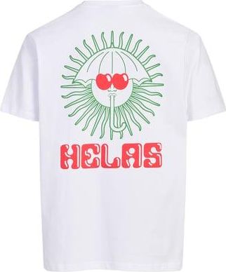 H&eacute;las. T-shirt imprim&eacute; Ibiz Tee en coton