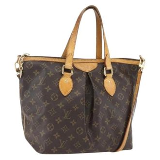 Louis Vuitton Sac &agrave; main en toile Pre-owned - Femme - Pre-owned - Brun - Taille: ONE Size