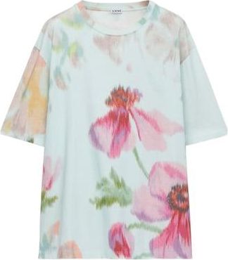 Loewe T-shirt large imprimé en coton