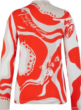 Sportalm Sweatshirt Jordy Mercerisiertes Modal mit edlem Glanz und modernem Cutaway-Ausschnitt