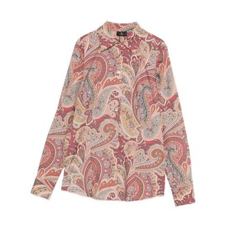 Etro Rote Stylishe Hemden - - Blouses & Shirts - Damen - Rot - XS