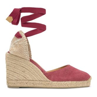 Castaner Femme, Chaussures, Rouge, Taille: 41 EU Carina Wedge Espadrille