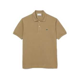 Lacoste Zeitloses beiges Poloshirt - - Tops - Herren - Beige - XL