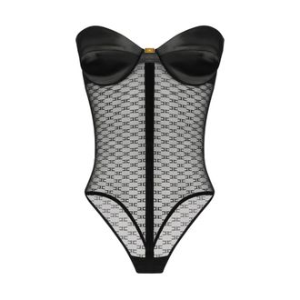 Elisabetta Franchi Damen, Oberteile, Schwarzk, SGr&ouml;&szlig;e