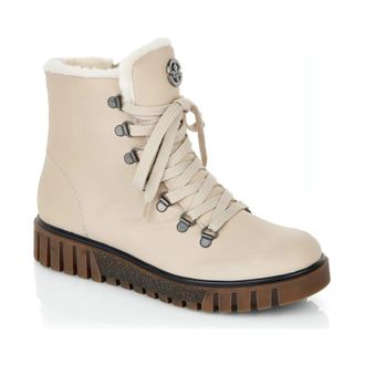 Rieker Beige Casual Stiefel - - Shoes - Damen - Beige - 37 EU