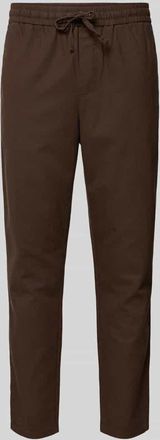 Only & Sons Tapered Leinenhose aus Baumwoll-Leinen-Mix Modell LINUS
