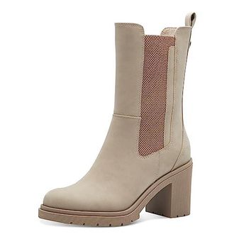 Marco Tozzi Femmes 2-25445-41 Chelsea, Nubuck Taupe, 39 EU