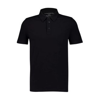 Majestic Filatures Schwarzes Baumwoll-Poloshirt - - Tops - Herren - Schwarzk - M