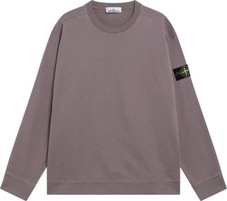 Stone Island Homme, Sweatshirts et sweats &agrave; capuche, Violet, Taille: XL SweaT-shirt ras du cou oversize