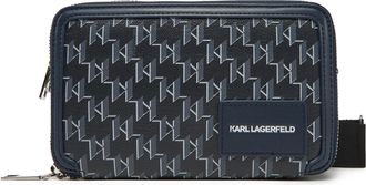 Karl Lagerfeld Handtasche KARL LAGERFELD A1W30185 Dunkelblau