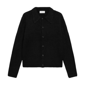 Dries Van Noten Mora Cardigan - - Knitwear - Herren - Schwarzk - S