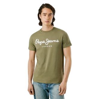 Pepe Jeans London Original Stretch N T-Shirt, Vert (Vert Militaire), M Homme