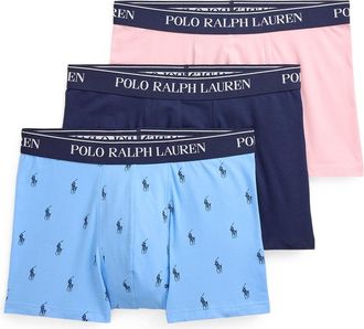 Ralph Lauren 3er Pack Boxer Trunks mit Stretchanteil in
