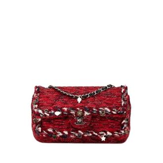 Chanel Pre-owned Double Flap Shoulder Bag - - Pre-owned - Damen - Rot - ONE SIZE