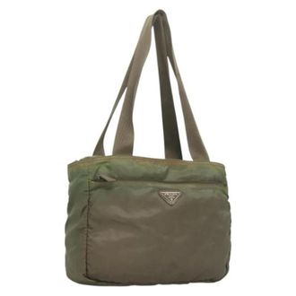 Prada Pre-owned Nylon prada-taschen - - Pre-owned - Damen - Gr&uuml;n - ONE SIZE