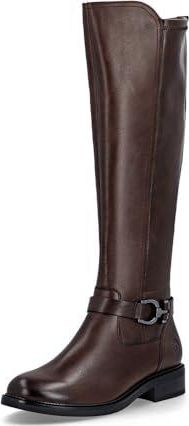 Remonte D2W77 Bottes classiques pour femme avec semelle ample, Marron 25, 36 EU