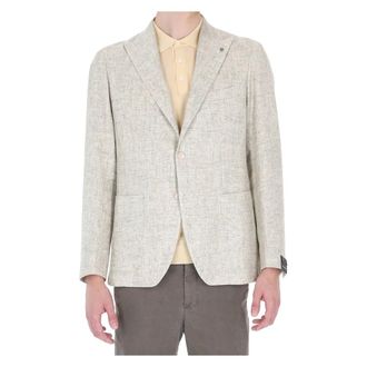 Tagliatore Montecarlo Jacket - - Jackets - Herren - Beige - 2XL