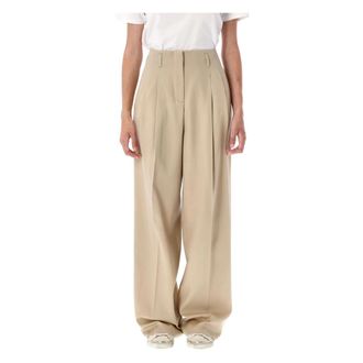 Golden Goose Golden Wide Pant - - Trousers - Damen - Beige - S