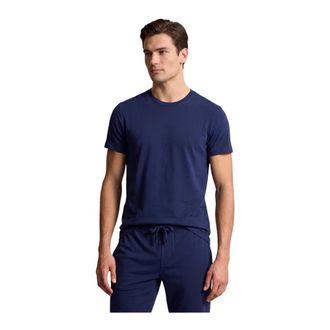 Ralph Lauren T-shirt MC Stretch - Homme - Tops - Bleu - Taille: XL