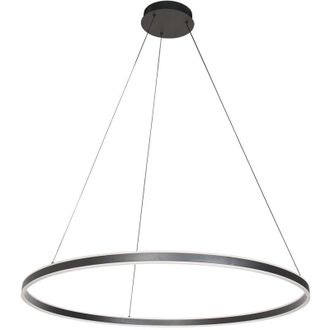 Steinhauer Steinhauer - suspension - Ringlux - noir - m&eacute;tal - &Oslash; 100cm - LED