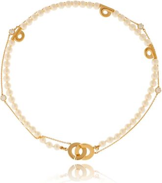 Ferragamo Femme, Accessoires, Jaune, Taille: ONE Size Double Choker