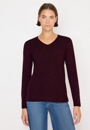 Cecil Strickpullover im Melange Look