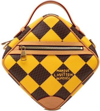 Louis Vuitton Pre-owned Damier Pop Satchel - Femme - Pre-owned - Jaune - Taille: ONE Size