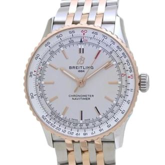 Breitling Pre-owned U17329 Armbanduhr - - Pre-owned - Herren - Beige - ONE SIZE