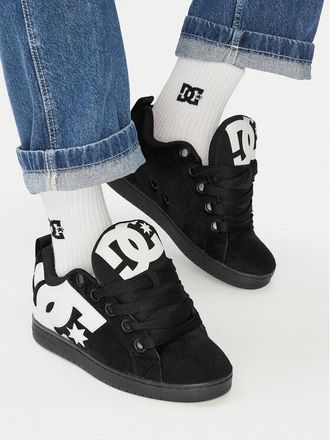 DC Sneakers EO-COURT GRAFFIK PUFF DC04304001 Schwarz