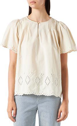 Part Two Part Two Damen Parmispw Bl Blouse Feminine Silhouette Bluse, Whitecap Gray, 44