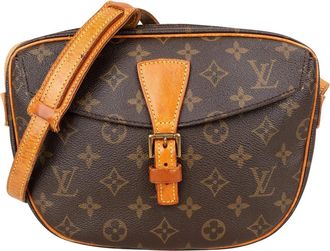 Louis Vuitton Crossbody Bags - Louis Vuitton Canvas Monogram Jeune Fille MM Cross - Gr. unisize - in Braun - f&uuml;r Damen