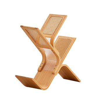 Generic Baum-B&uuml;cherregal, kreatives gebogenes vertikales B&uuml;cherregal, B&uuml;cherregal, platzsparend, geeignet for die Aufbewahrung von B&uuml;chern, CDs und Zeitschrif