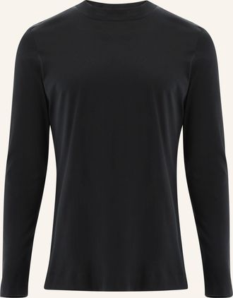 van Laack Van Laack Longsleeves Polo schwarz