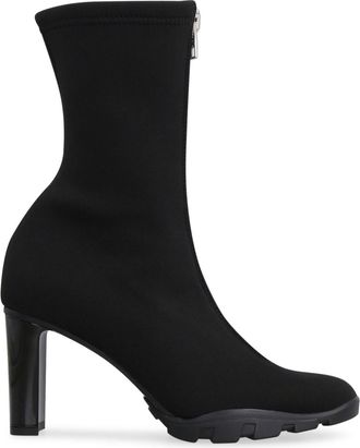 Alexander McQueen Stiefeletten mit Reißverschluss - Schwarz