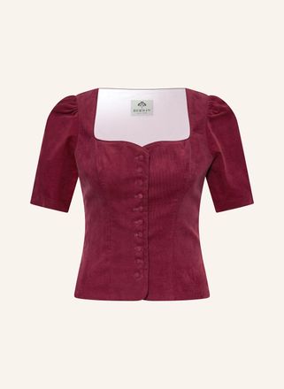 Berwin & Wolff Berwin & Wolff Trachtenmieder Aus Cord rot