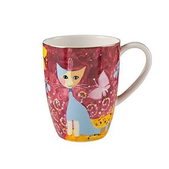 Rosina Wachtmeister Goebel Sogno di farfalle Becher, Porzellan, 11cm, Mehrfarbig