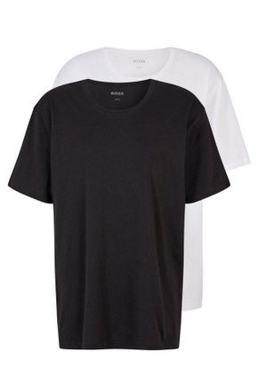 BOSS Rundhalsshirt B-TShirtRN 2P Comfor (Packung, 2-tlg., 2er-Pack) mit tonalen Logo