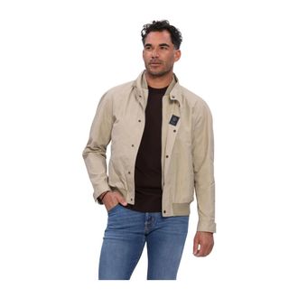 Fay Gentleman Racing Bomber - - Jackets - Herren - Beige - L