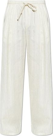 Dolce & Gabbana Homme, Pantalons, Beige, Taille: XL Pantalon ray&eacute; ample