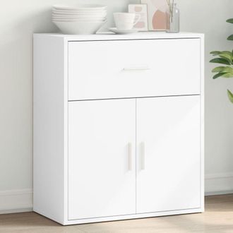 vidaXL Buffet blanc 60x31x70 cm bois ding&eacute;nierie