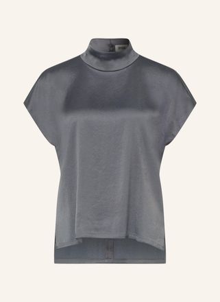 Drykorn Drykorn Blusenshirt Alaria_1 Aus Satin grau