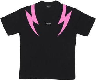 Phobia Archive Homme, Tops, Noir, Taille: S Screaming Skulls Print Tee