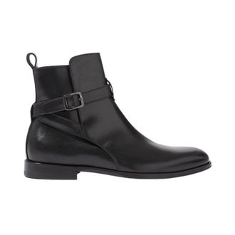 Scarosso Lara Leder Jodhpur Stiefel - - Shoes - Damen - Schwarzk - 38 1/2 EU