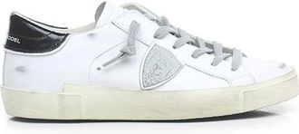 Philippe Model Femme, Chaussures, Blanc, Taille: 38 EU Prsx Low-Top Baskets