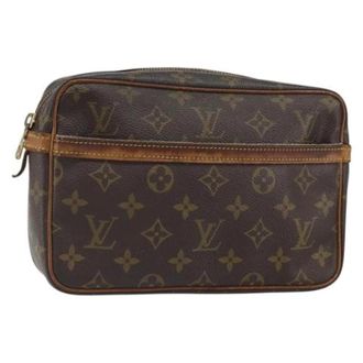 Louis Vuitton Pre-owned Canvas Clutch - - Pre-owned - Damen - Braun - ONE SIZE