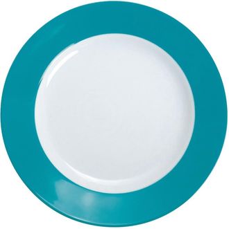 Kahla Pronto Colore Frühstücksteller 20,5 cm ocean green|türkiser Beilagenteller aus Porzellan