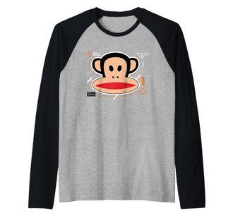 Paul Frank PF Gaming Julius Der Affe Retro 1995 Raglan