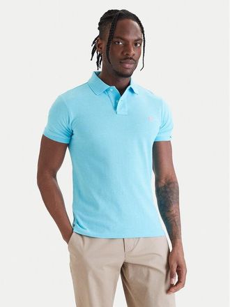 Polo Ralph Lauren Poloshirt Core Replen 710795080 Blau Slim Fit