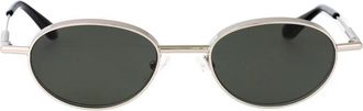 Alexander McQueen Am0523S Sonnenbrille - - Accessories - unisex - Grau - 50 MM